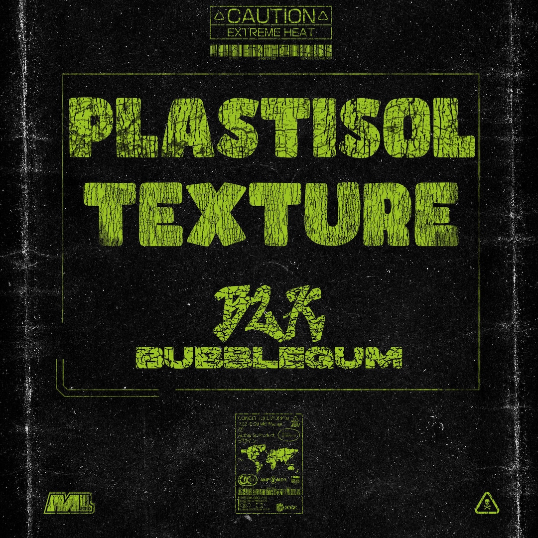 Worn Plastisol Texture Photoshop Brushes - 25 Unique Brushes - Etsy