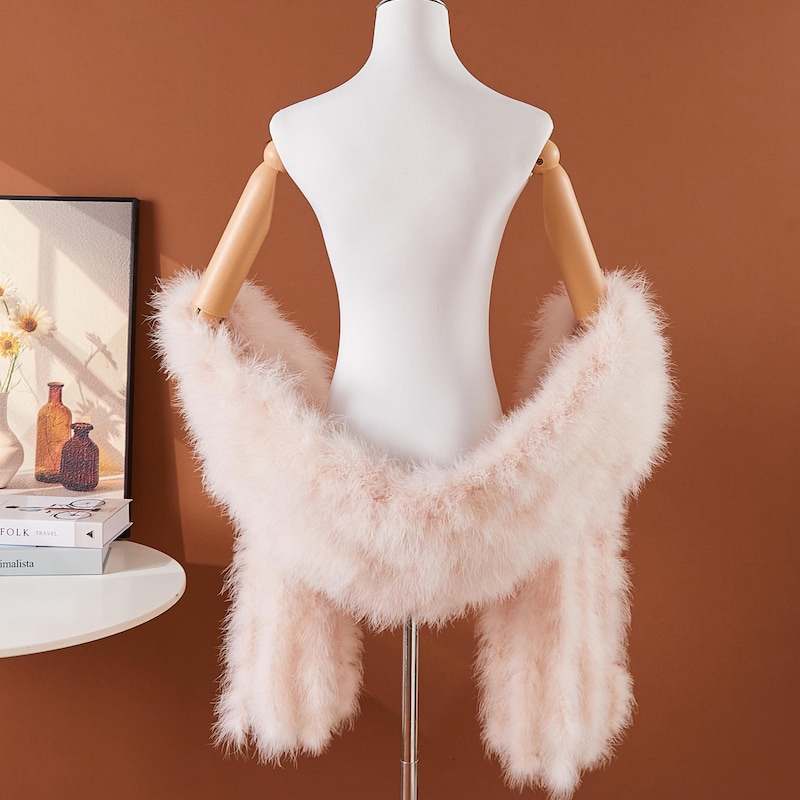 Feather Stole - Etsy