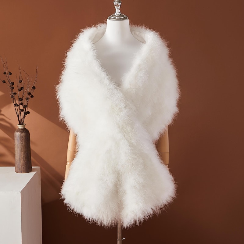 Feather Stole - Etsy