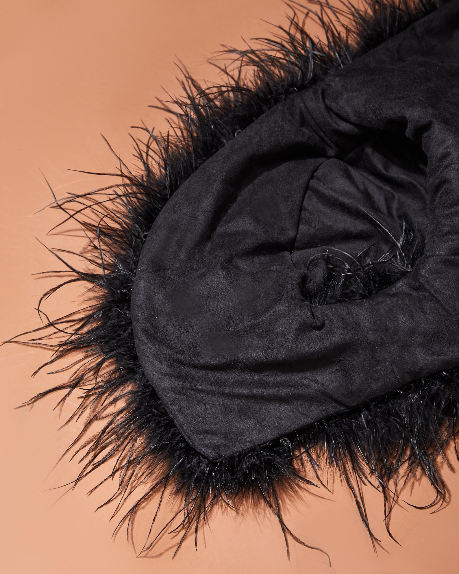 Black Ostrich Feather Vest Shawl: Bridal Shoulder Wrap - Etsy