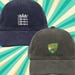 Cricket Bat Vintage Corduroy Cap Embroidered Unisex Handmade Adjustable ...