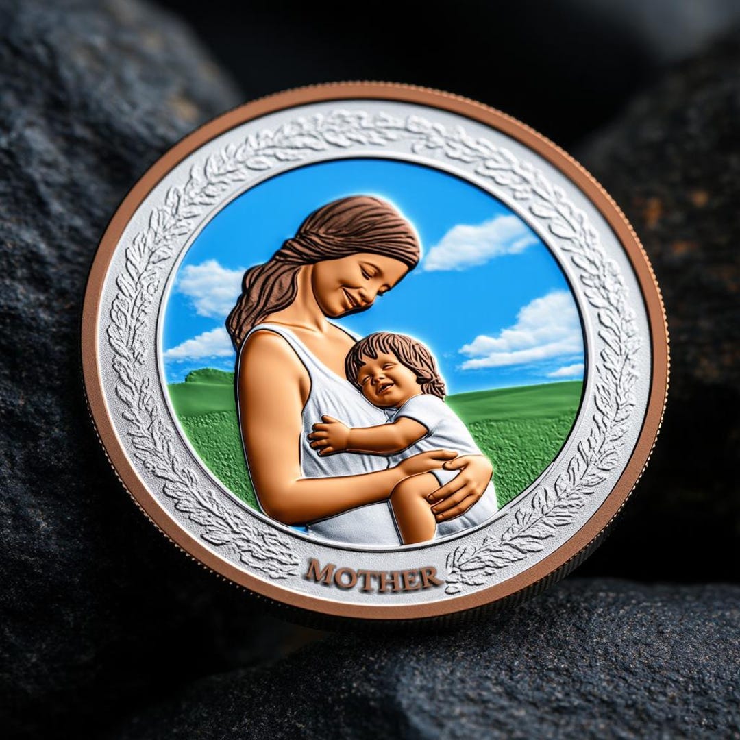 Mother’s Day Commemorative Coin – Custom Tribute for Mom – Heartfelt ...