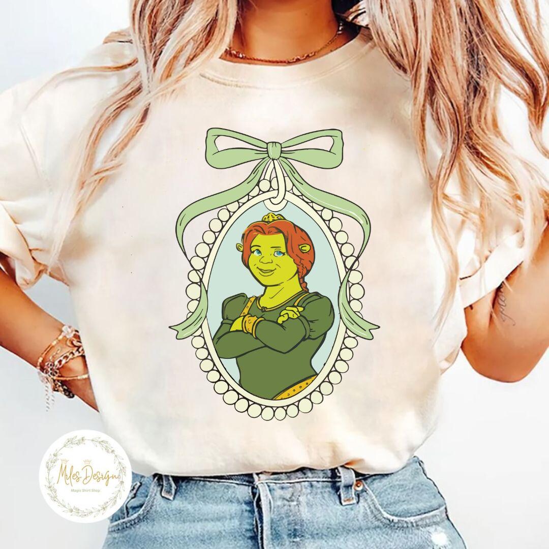 Coquette Bow Shrek Shirt, Fiona Baby Tee Crop Tank, Shrek Can't Today I ...