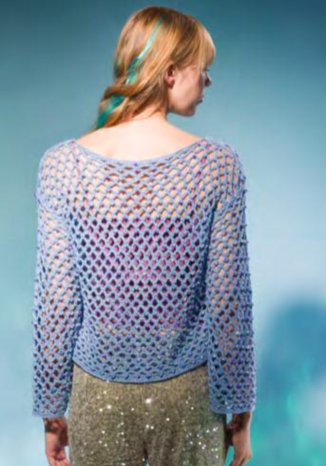 Crochet Mesh Top Pattern – Stylish & Trendy Digital PDF - Etsy