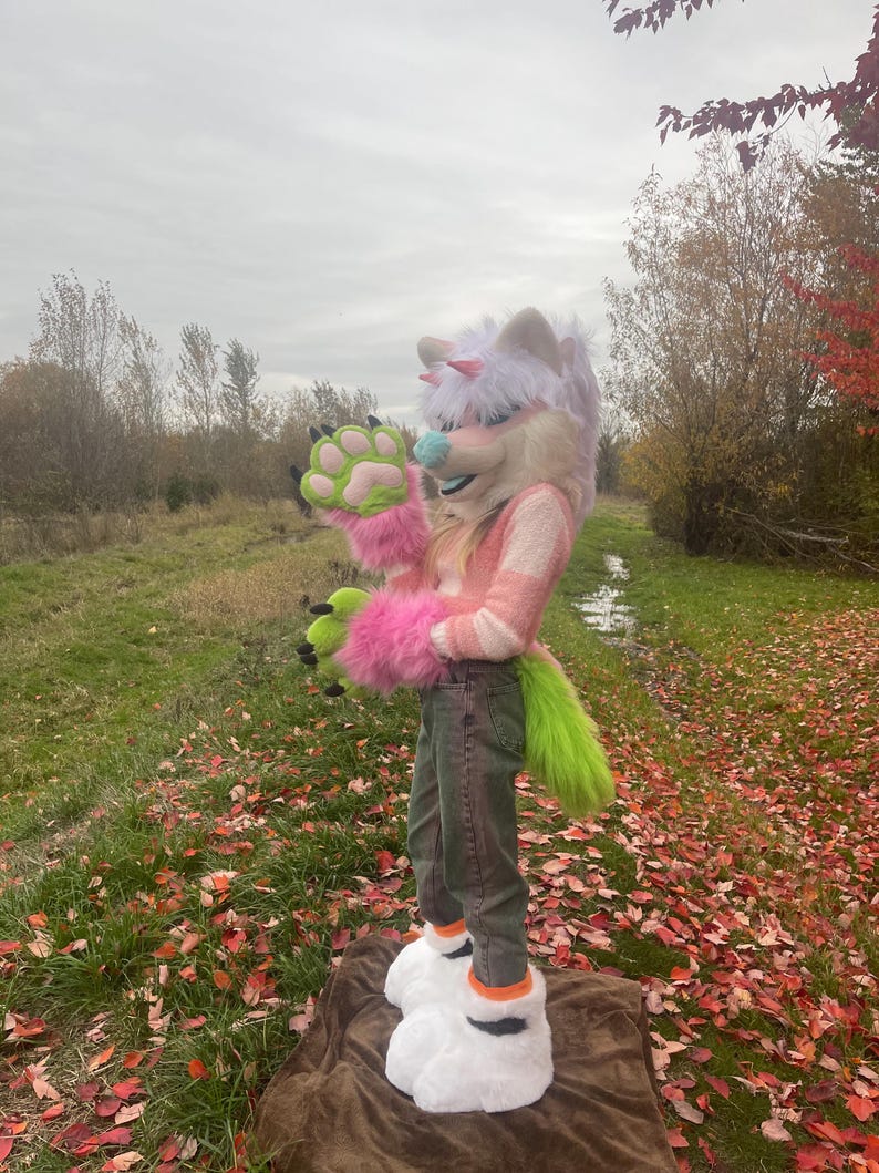 Pink Husky Fursuit Full Partial !read Description! - Etsy