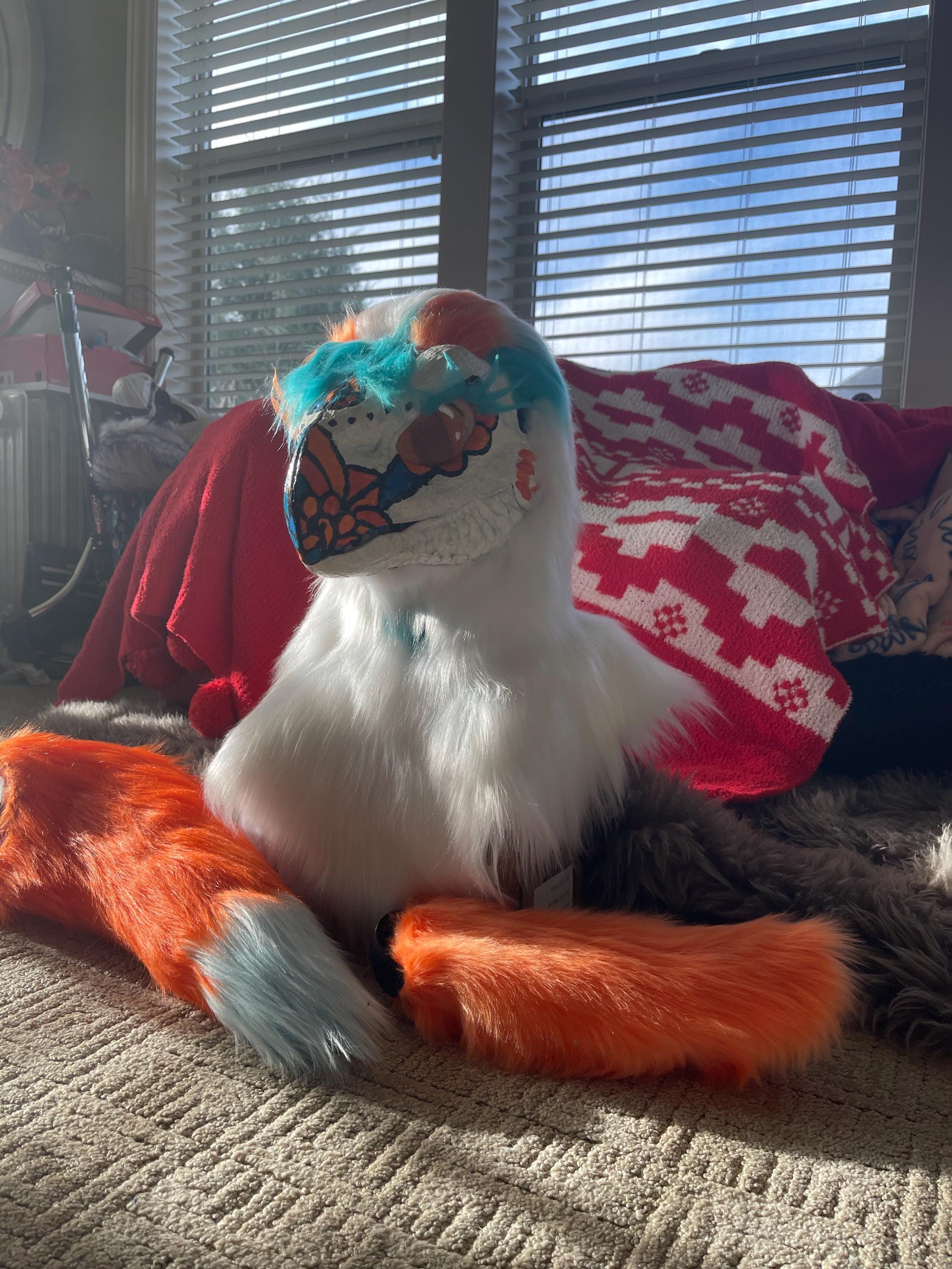 Butterfly Dino Mask Fursuit - Etsy