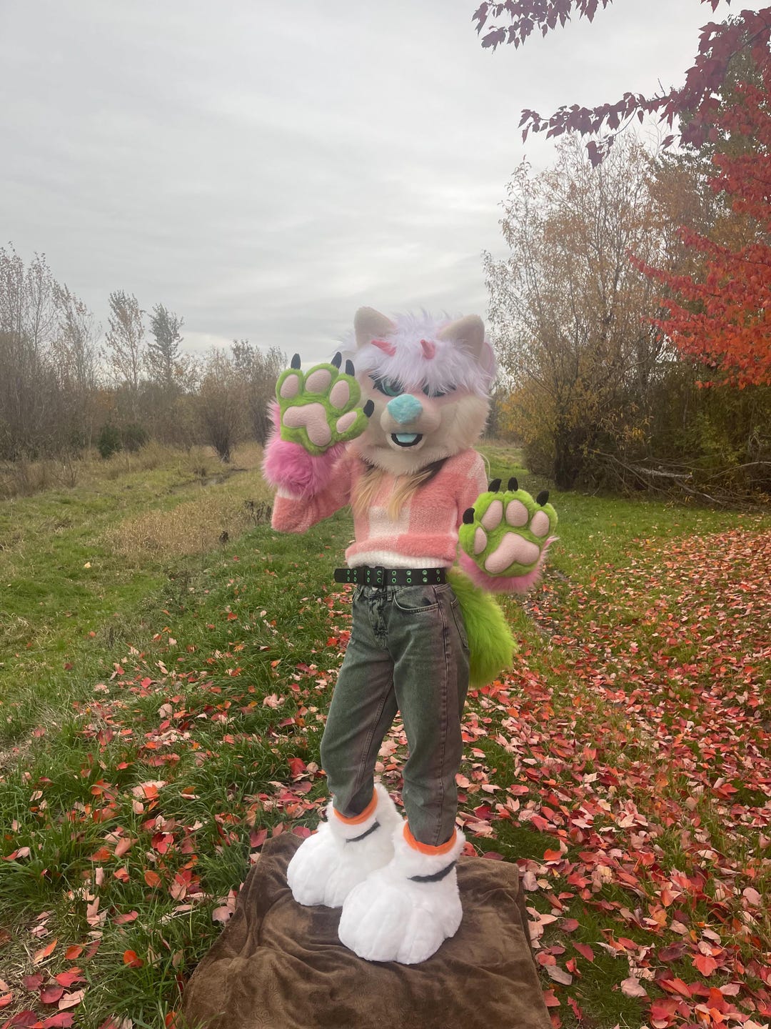 Pink Husky Fursuit Full Partial !read Description! - Etsy