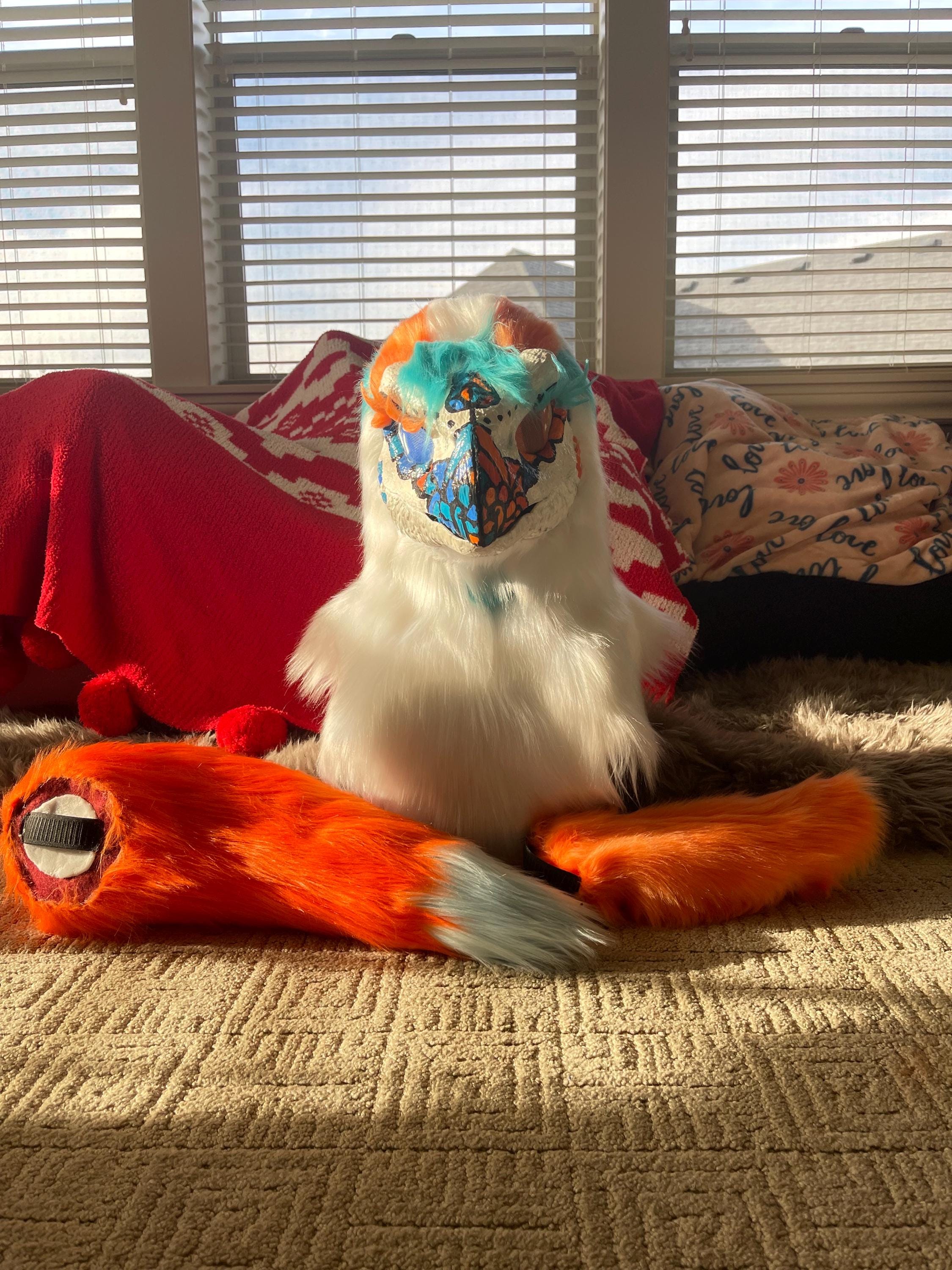 Butterfly Dino Mask Fursuit - Etsy