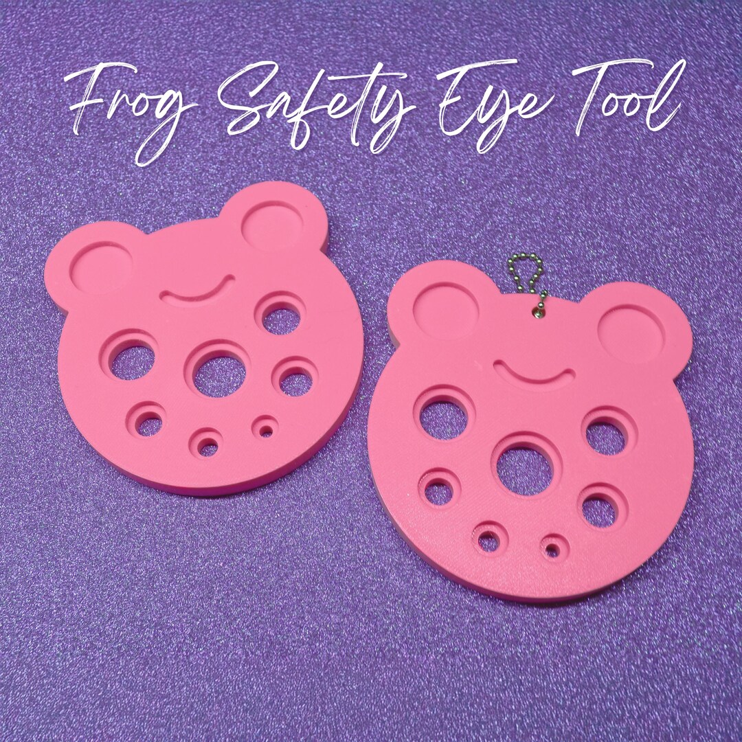 Frog Sinker & Safety Eye Insertion Tool for Amigurumi [made to Order ...