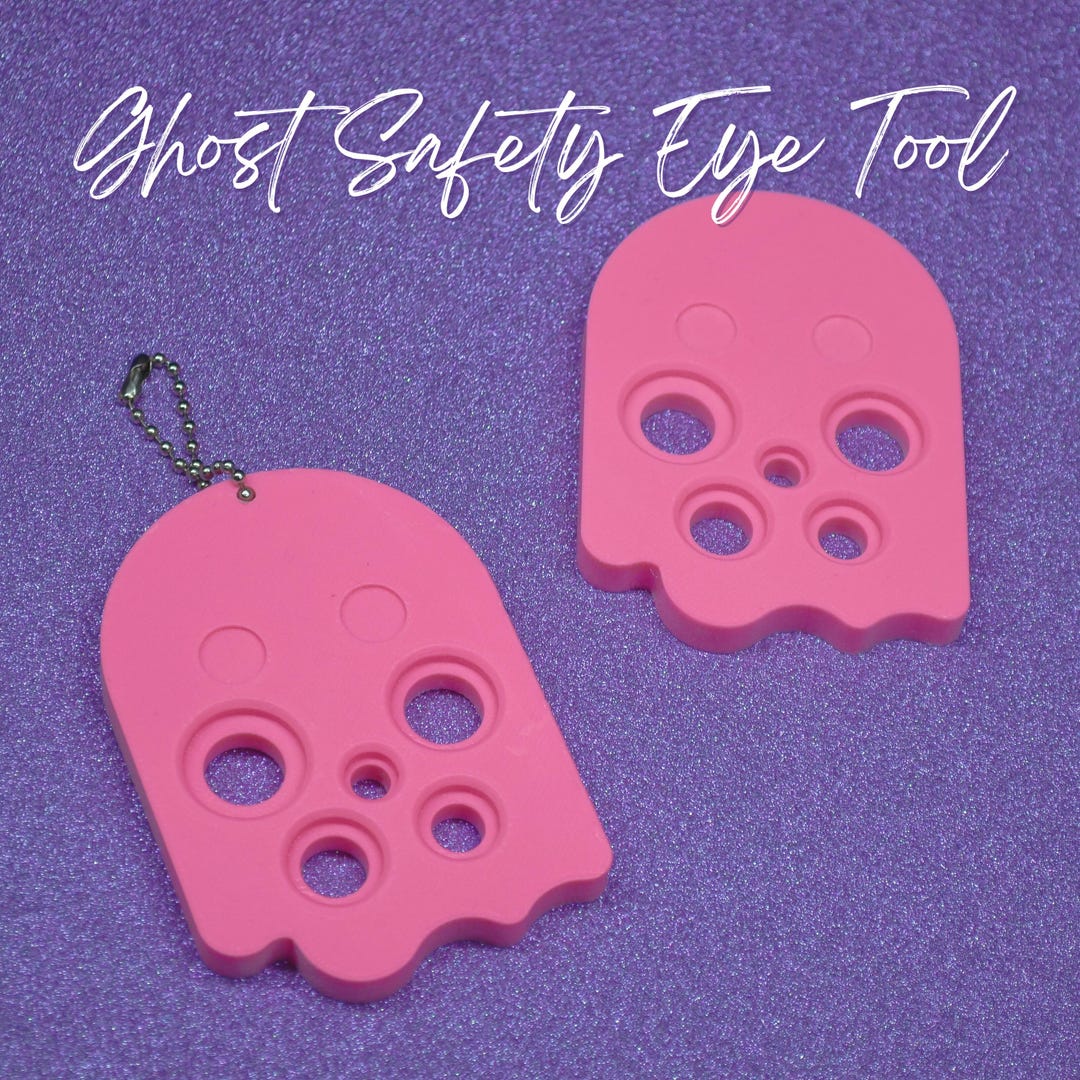 Ghost Safety Eye Tool [made to Order] | Plushie, Amigurumi, Sinker Eye ...