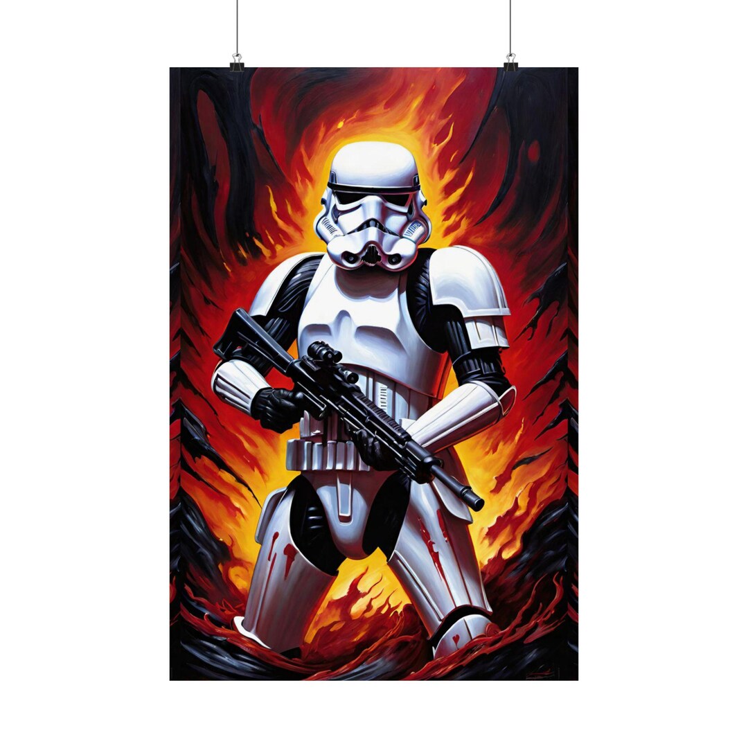 Stormtrooper Matte Vertical Posters - Etsy
