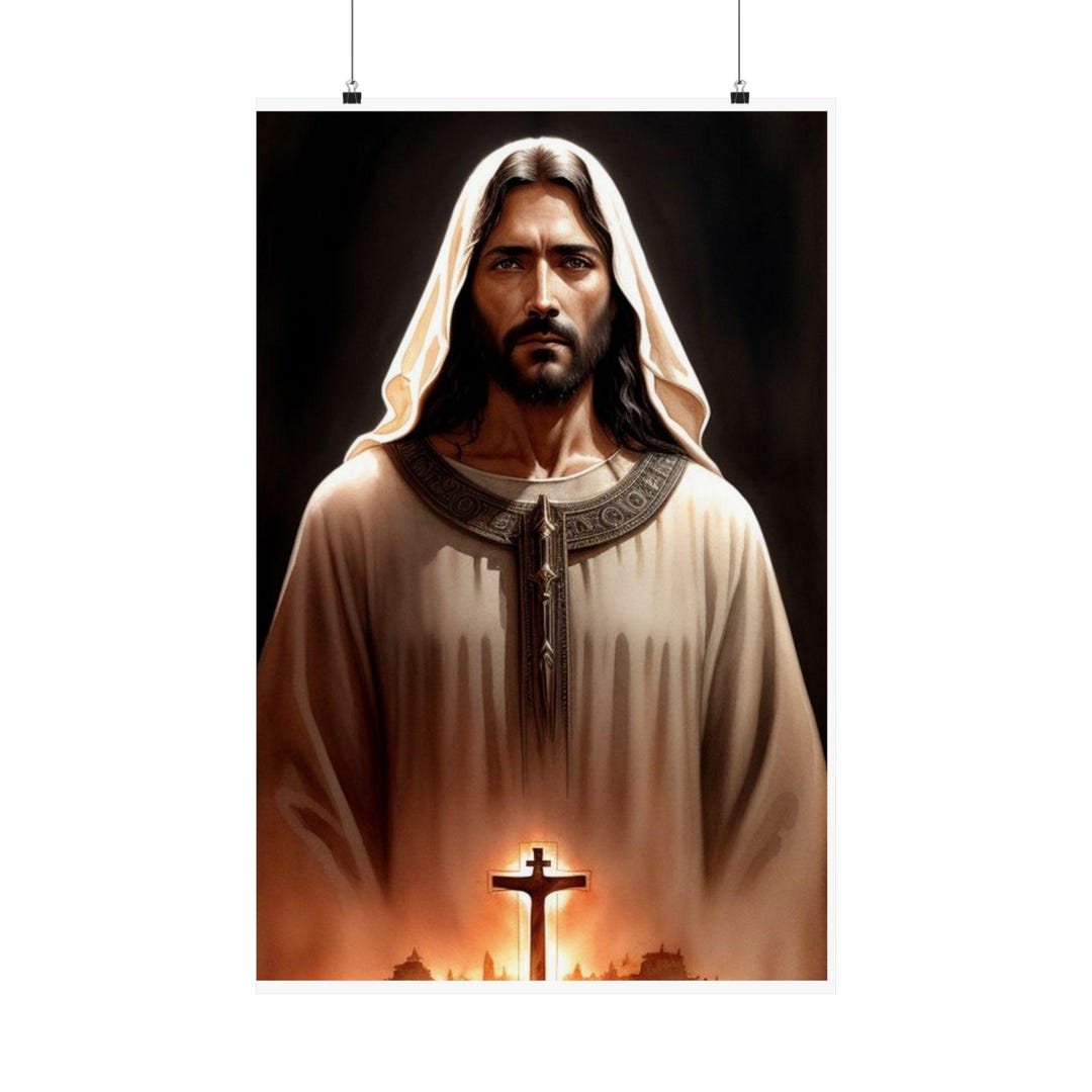 Jesus of Nazareth Matte Vertical Posters - Etsy