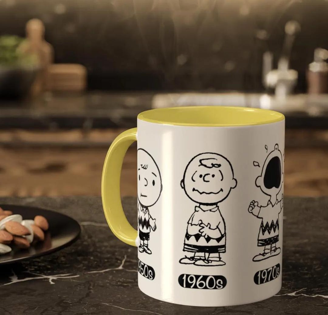Linus Vintage Coffee Mug Iconic Gibson Peanuts Character Charlie Brown ...