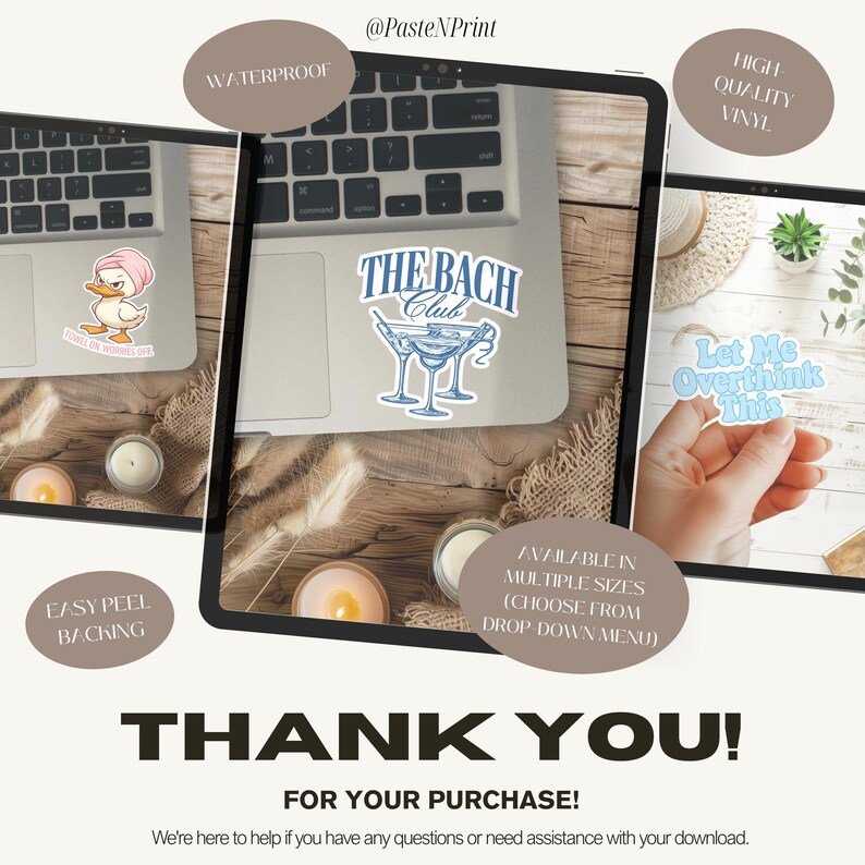 The Bach Club Sticker | Bachelorette Party Martini Decal - Etsy