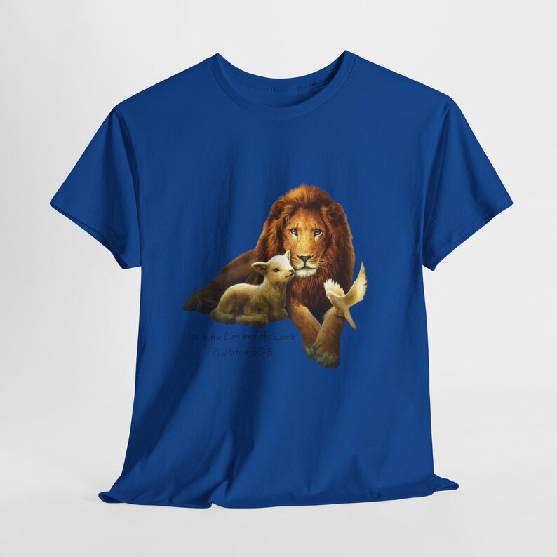 Lion and the Lamb Tee - Etsy
