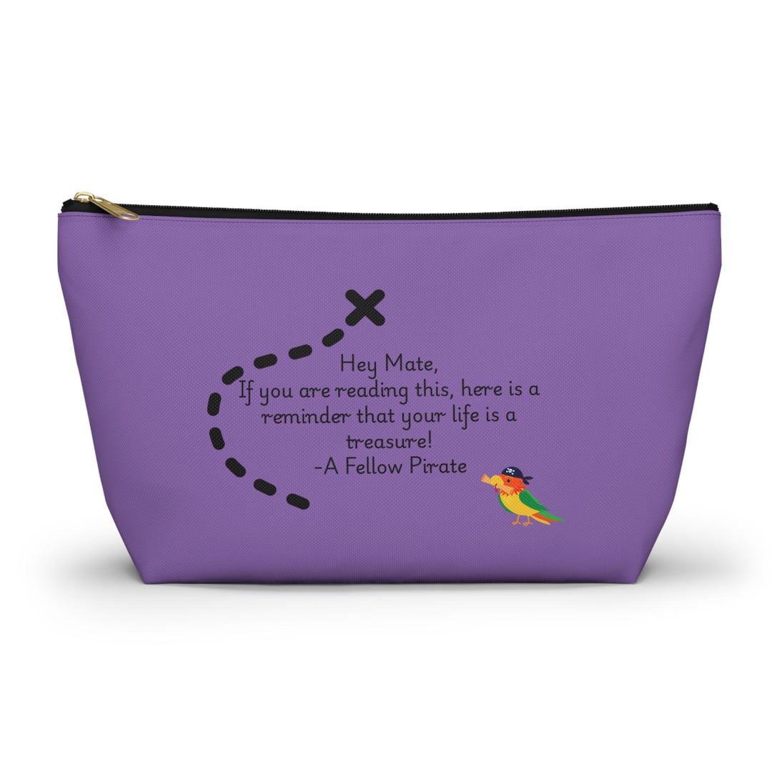 Pirate Treasure Accessory Pouch W T-bottom - Etsy