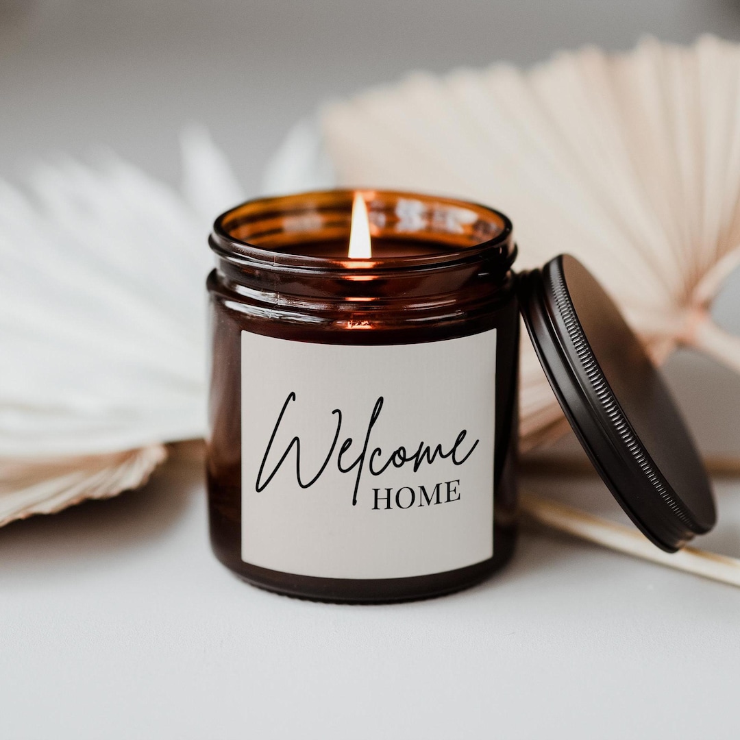 Welcome Home Candle, New Home Gift, Housewarming Gift for Couple ...