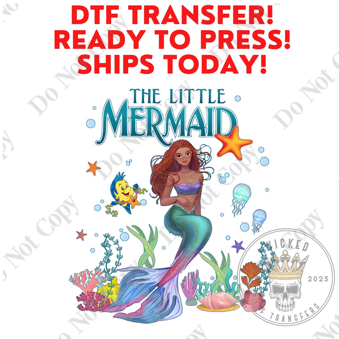 Disney DTF Transfer, Cold Peel, Ready to Press, Trendy DTF Transfers, Direct to Film - Etsy
