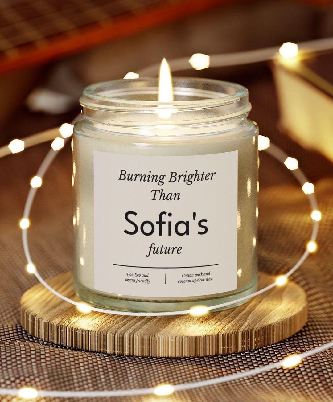 Custom Burning Brighter Than Future Candle / Custom Candle / Funny Gift ...