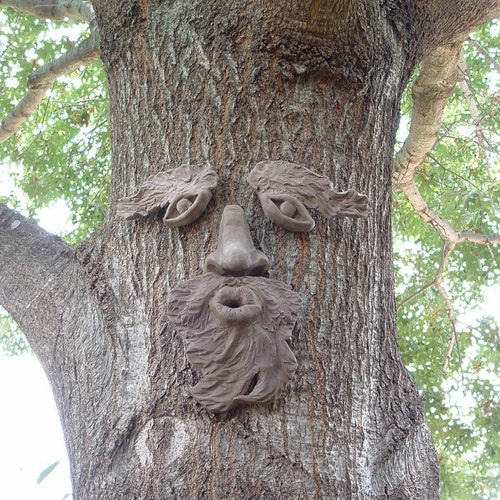 Tree Man Face - Etsy