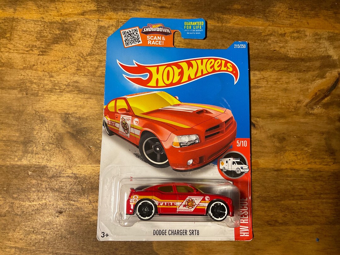 Hot Wheels 2015 Scan&race Red Dodge Charger SRT8 Treasure Hunt#215/250 ...