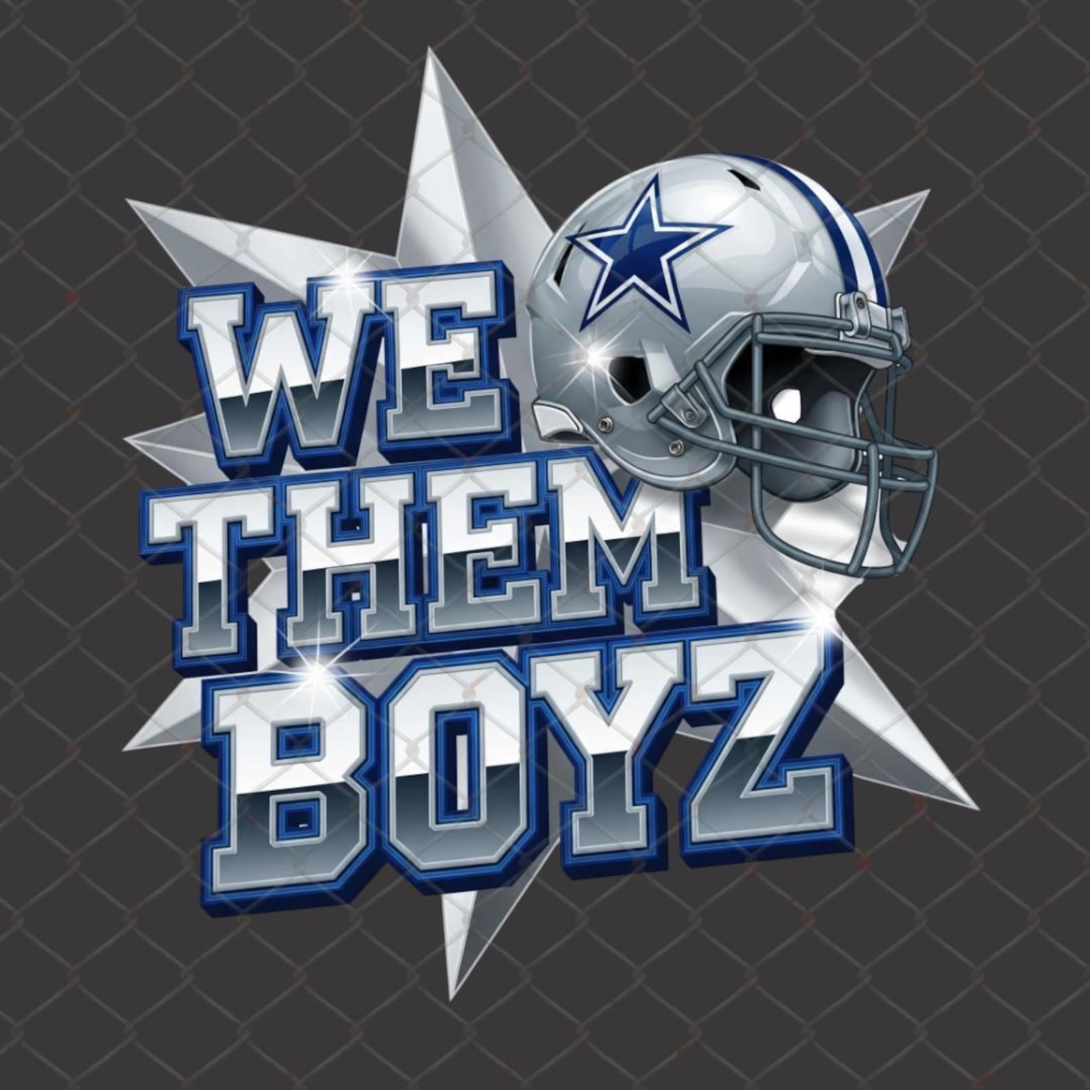 We Them Boyz Dallas Cowboys Fan PNG| Cowboys Fan 2025 Png|we Dem Boyz ...
