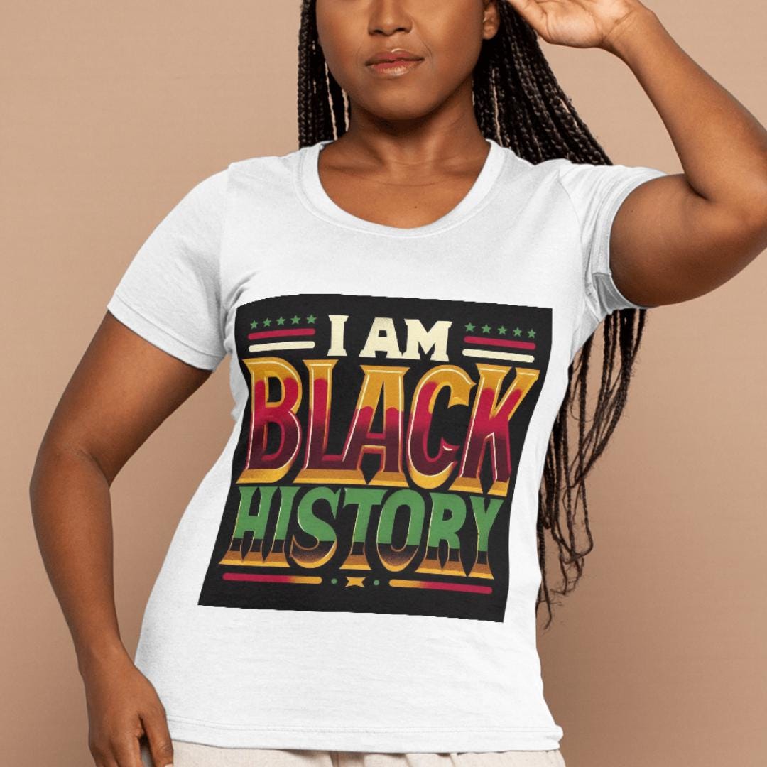 I Am Black History PNG| Black History Month Png|juneteenth Png|melanin ...