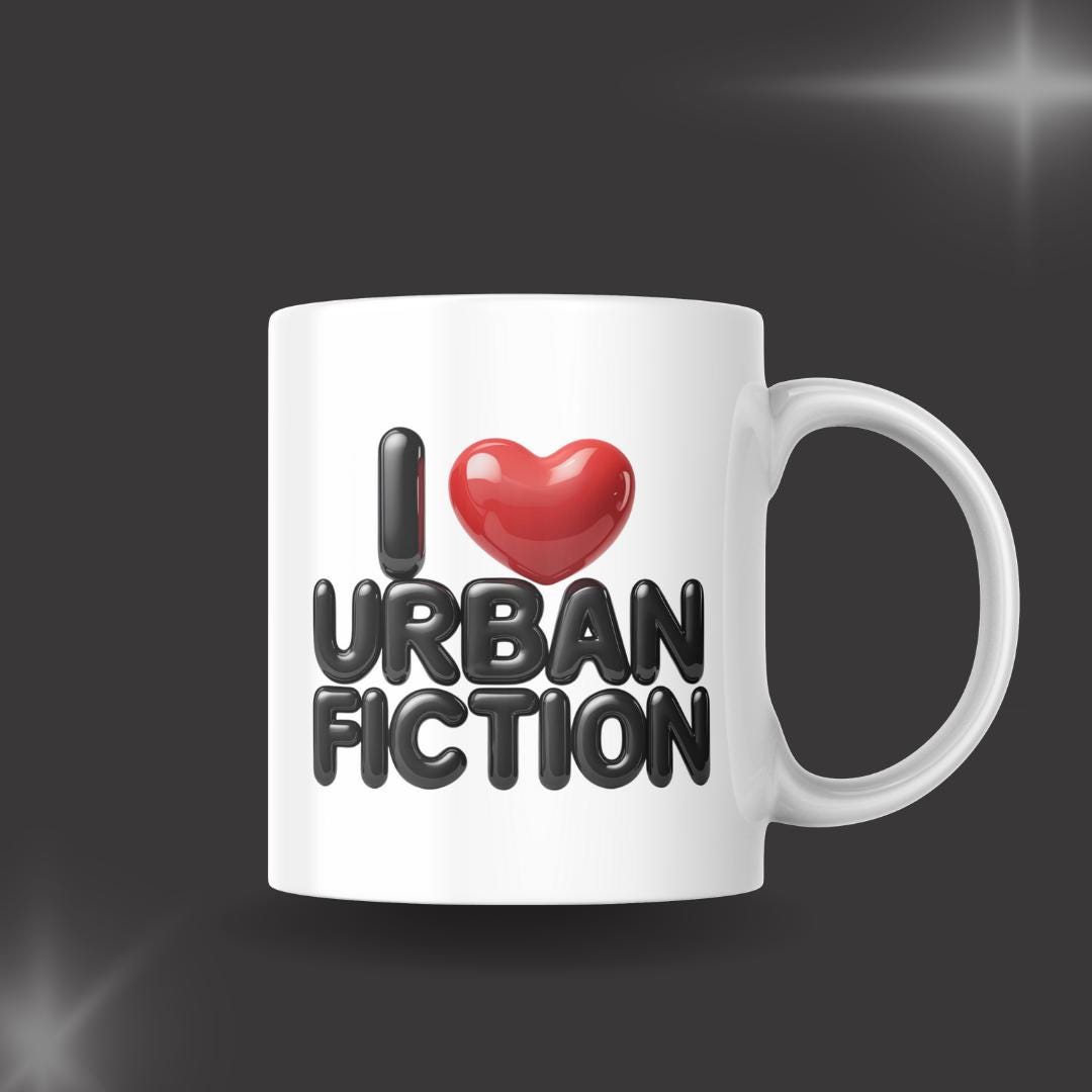 I Love Urban Fiction PNG: Black Girl Bookish Art (digital Download - Etsy