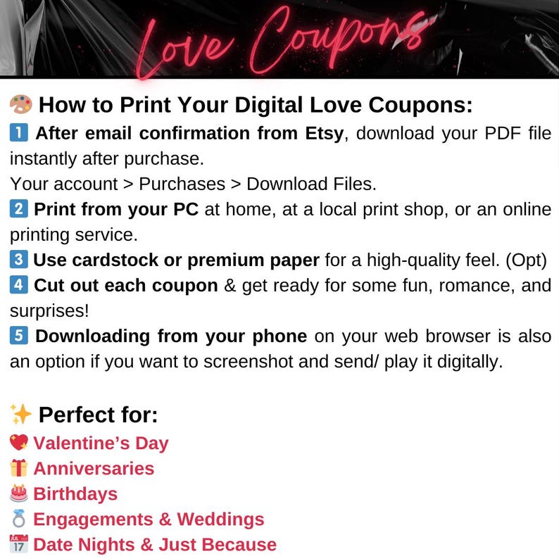 100 Fun & Spicy X-rated Printable Love Coupons, Tic Tac Toe Card ...
