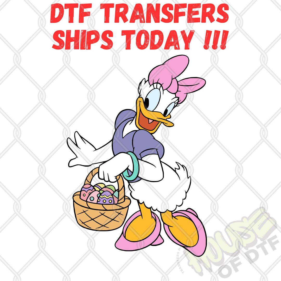 Disney Easter DTF Transfer, Family Design Ready to Press, Custom DTF ...
