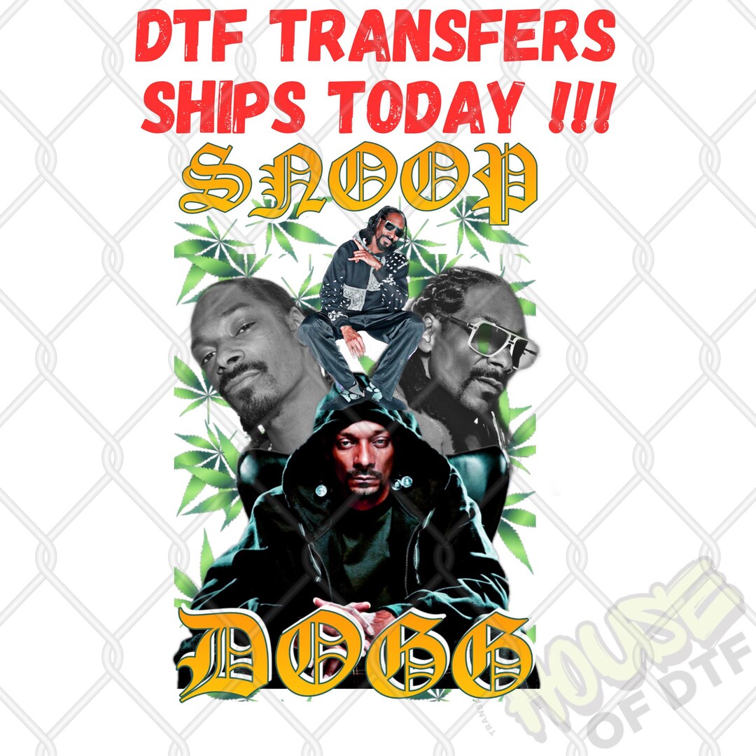 Hip Hop Rappers DTF Transfer, Cold Peel, Ready to Press, Trendy DTF ...