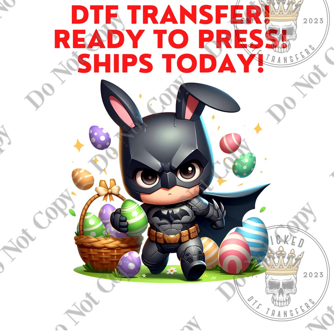 Disney Easter DTF Transfer, Family Design Ready to Press, Custom DTF ...