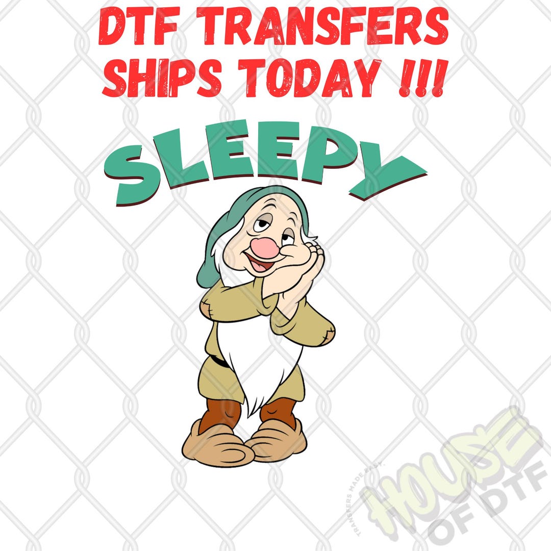 Disney DTF Transfer, Family Design Ready to Press, Custom DTF Print ...