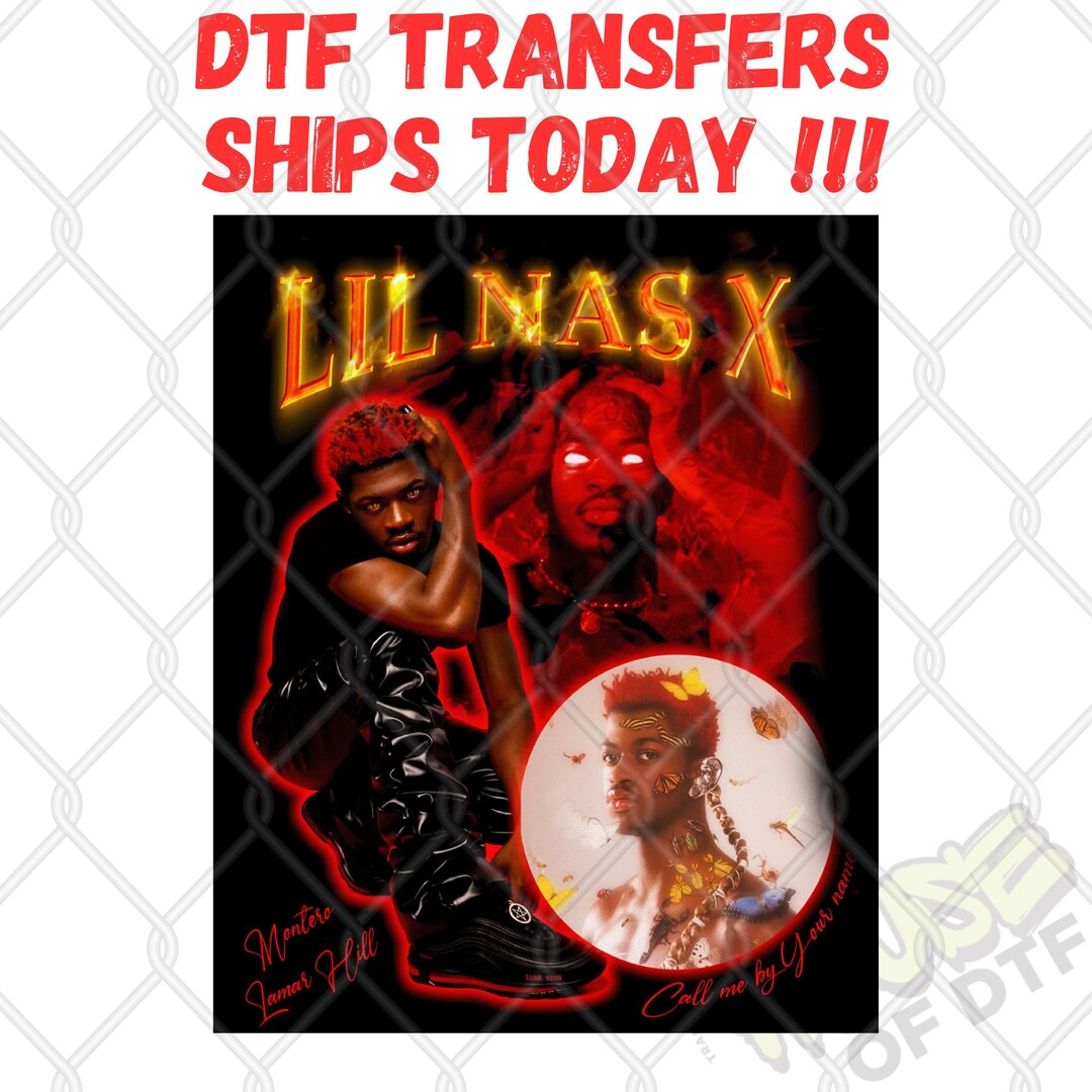 Hip Hop Rappers DTF Transfer, Cold Peel, Ready to Press, Trendy DTF ...