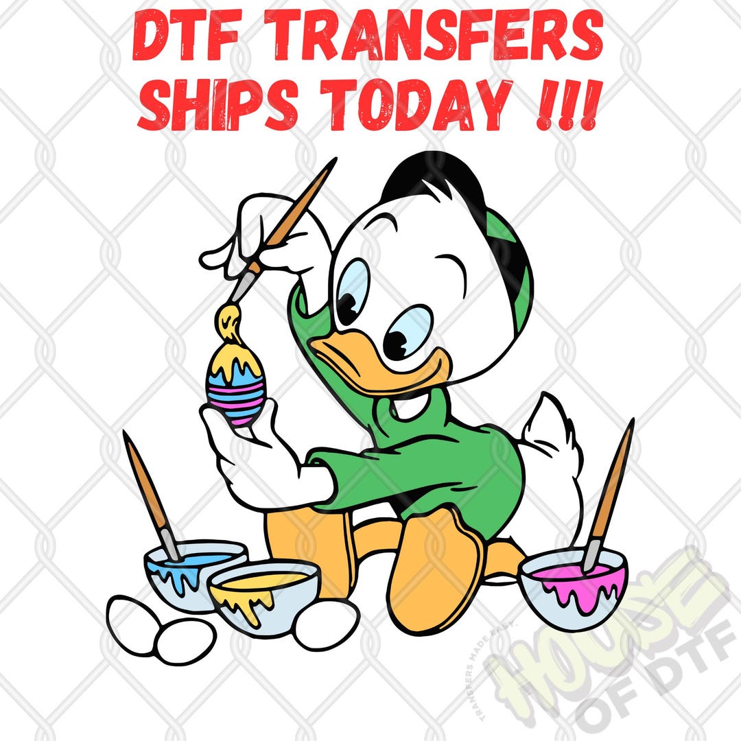 Disney Easter DTF Transfer, Family Design Ready to Press, Custom DTF ...