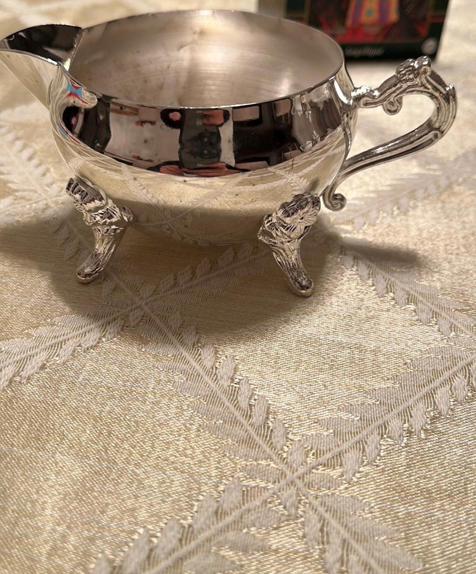 This Vintage Davco Silver Ltd Mini Creamer Features a Unique Claw ...