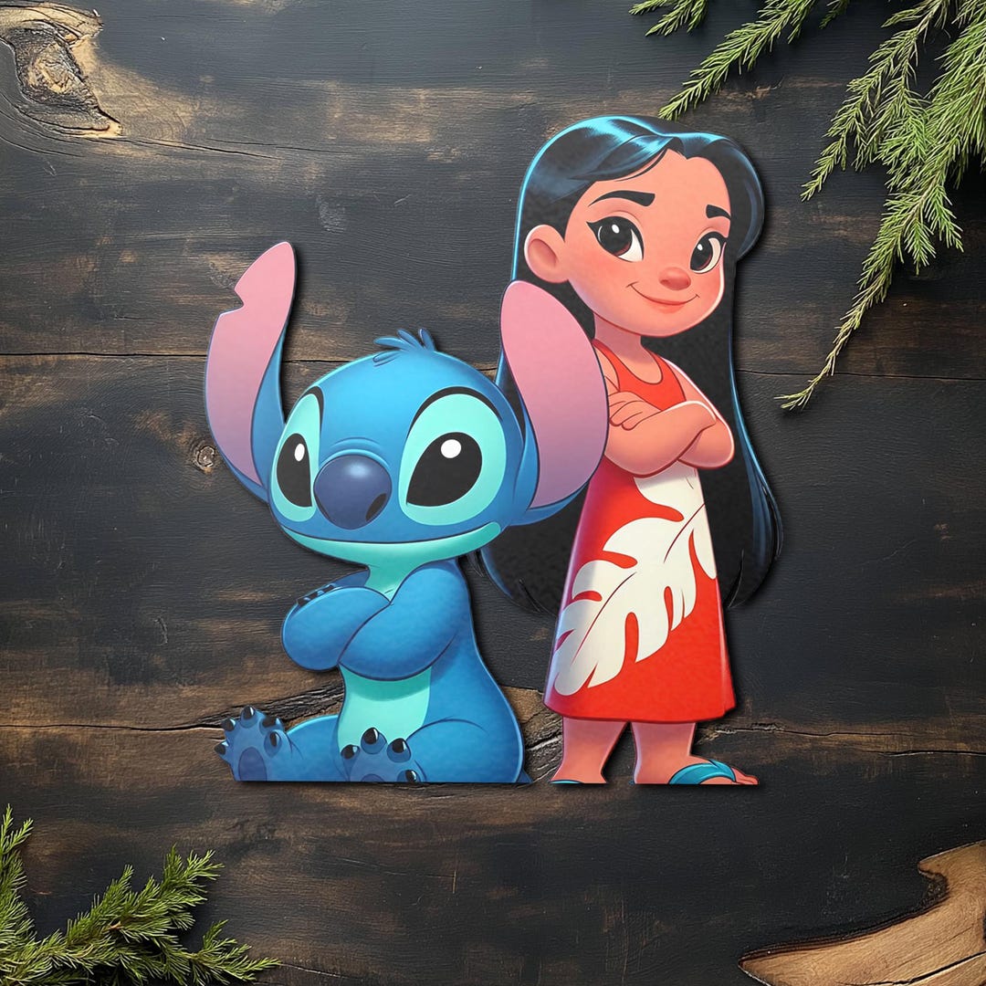 Disney Lilo Stitch Peeker Peeking Sticker, Car Waterproof for Water ...