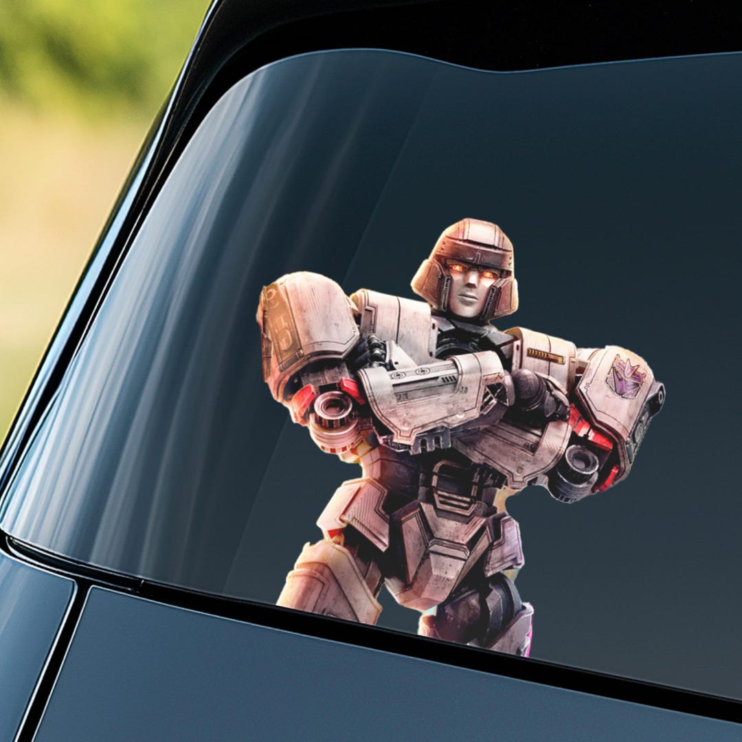 Transformers Characters Peeking Stickers - Vinyl Decal Sticker - for ...