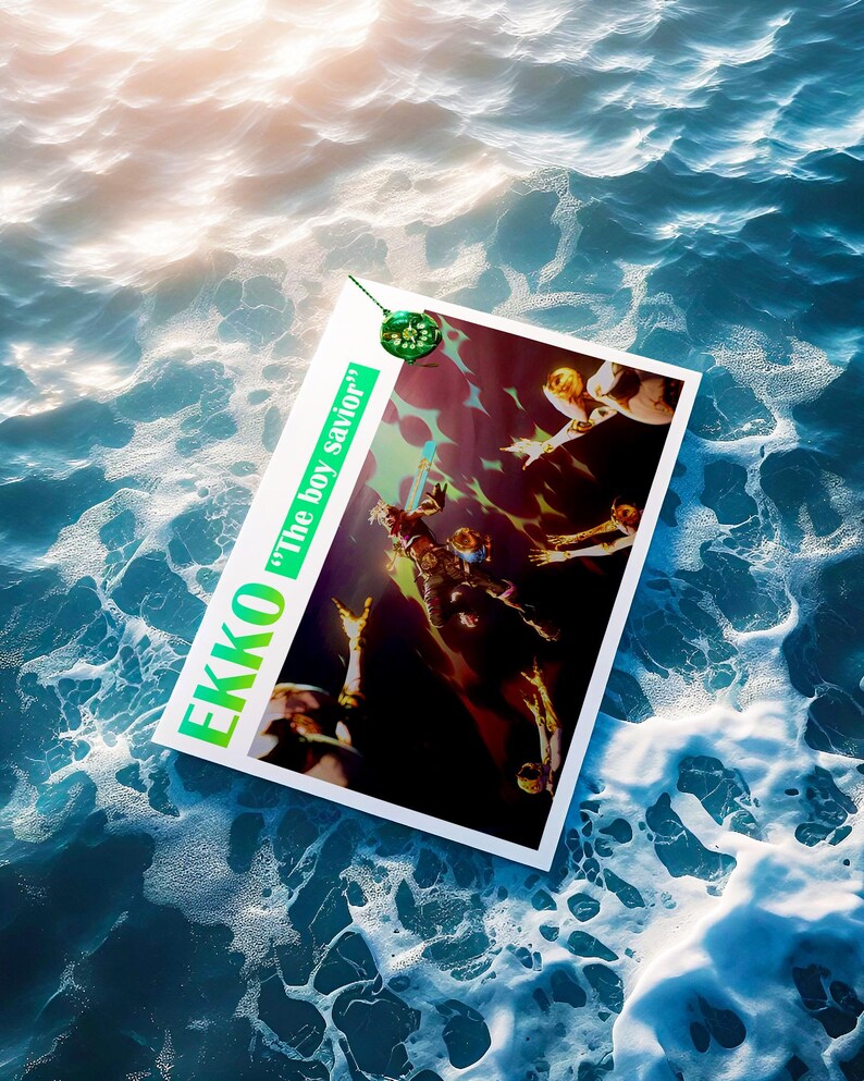 ARCANE POSTER Ekko Time Shatter Zaun Vibrant Season 2 - Etsy