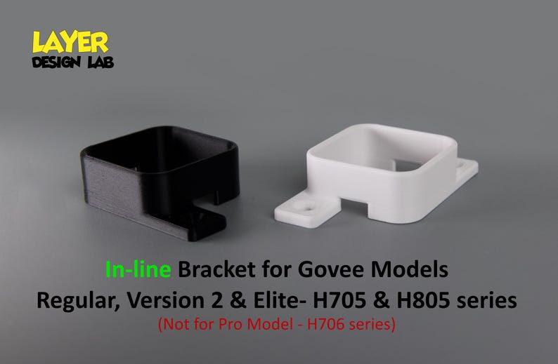 Govee Outdoor Light Mount Bracket: H705 & H805 - Soffit, Eave, Fascia ...