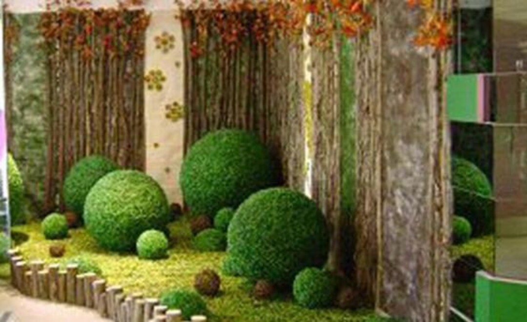 Artificial Grass Dome Ball Plants Simulation Leave - Etsy