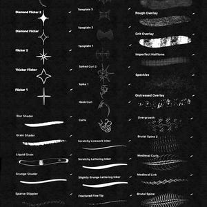 Grunge Metal Procreate Cybersigilism Neo Tribal Ornamental Gothic ...