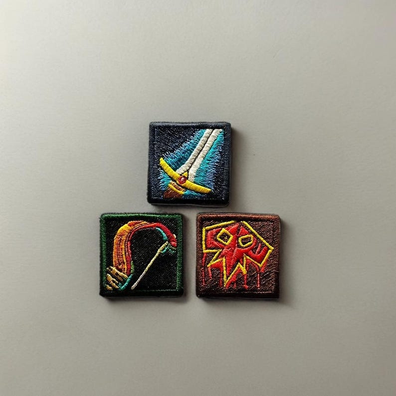 World of Warcraft Iron-on Patch: Embroidered Gamer Icon Badge - 4cm - Etsy