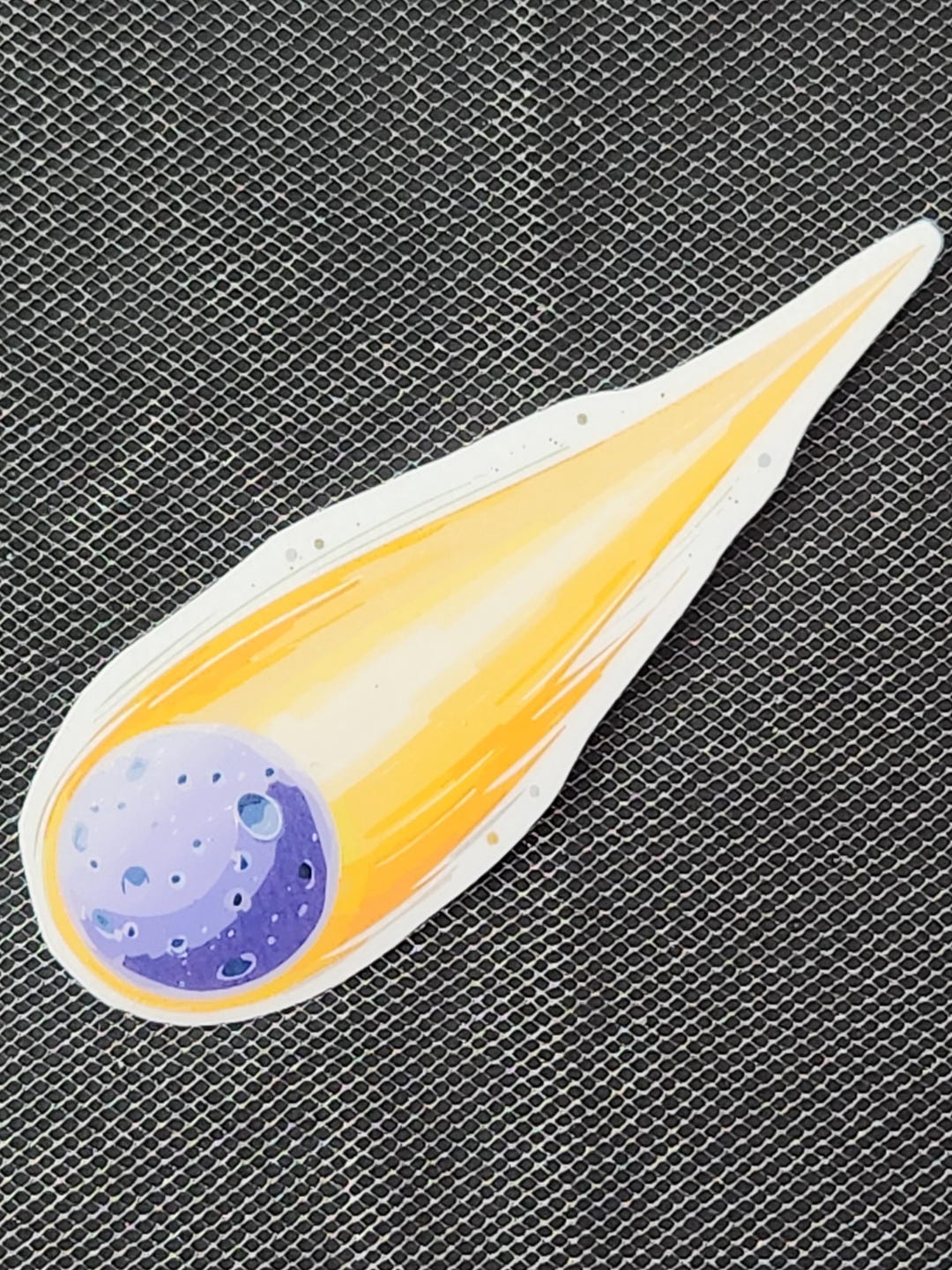 Meteor Sticker – Shooting Star Vinyl Decal – Comet Space Sticker ...