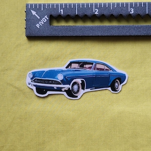 Classic Blue Car Sticker for Him Birthday Gift for Laptop Decal for ...