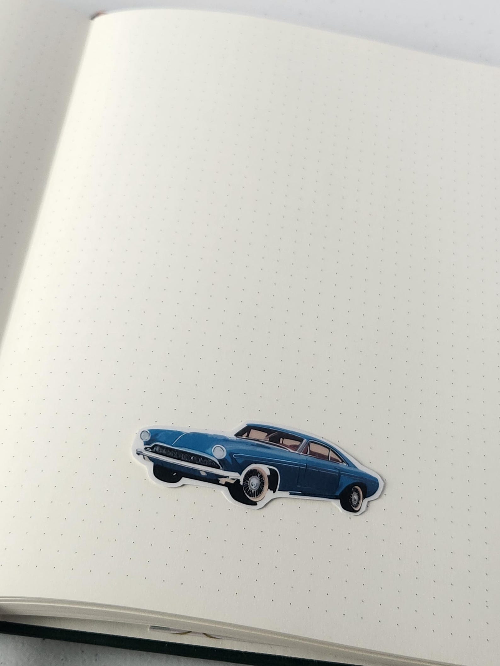Classic Blue Car Sticker for Him Birthday Gift for Laptop Decal for ...