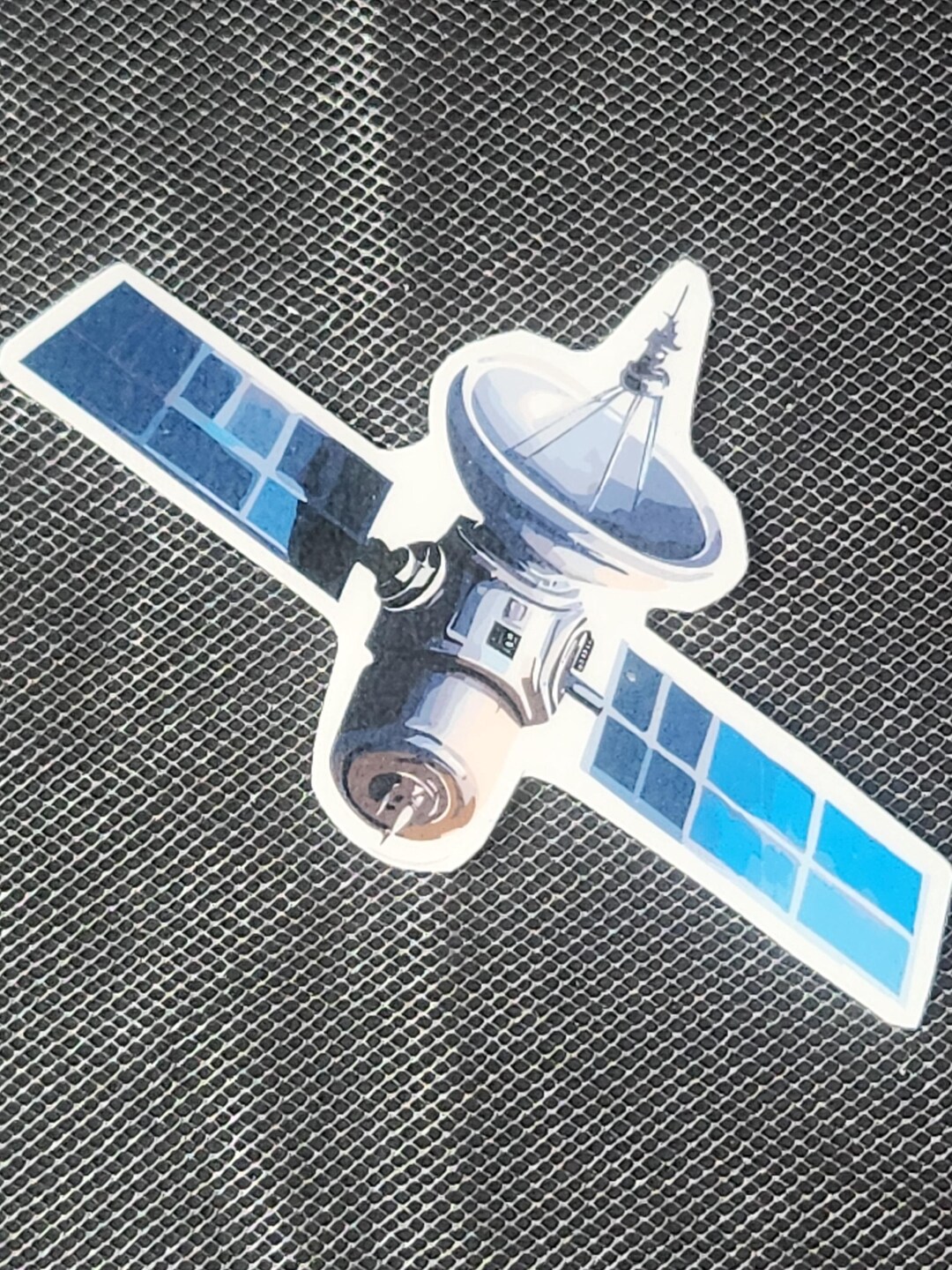 Satellite Space Sticker – Outer Space Science Vinyl Decal for Laptops ...