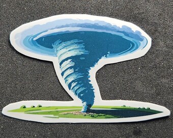 If You Feel It Chase It Tornado Sticker | Twisters | Storm Chaser ...