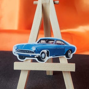 Classic Blue Car Sticker for Him Birthday Gift for Laptop Decal for ...