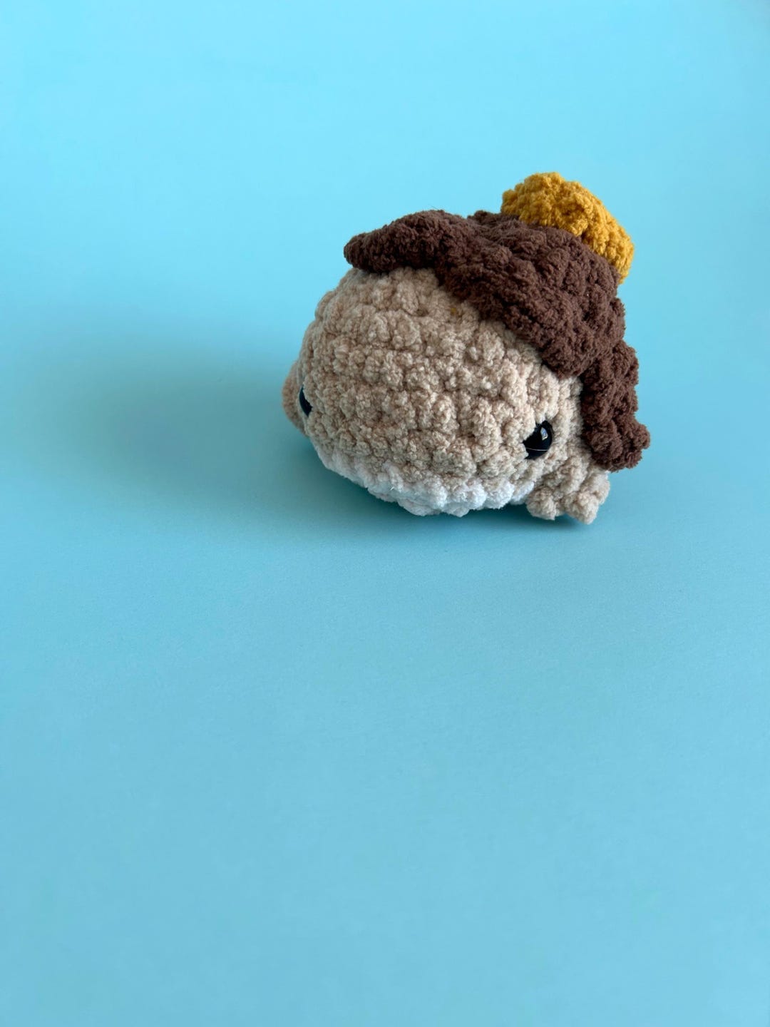 Pancake Whale Plushie With Butter and Syrup Toppings – Amigurumi Fish ...